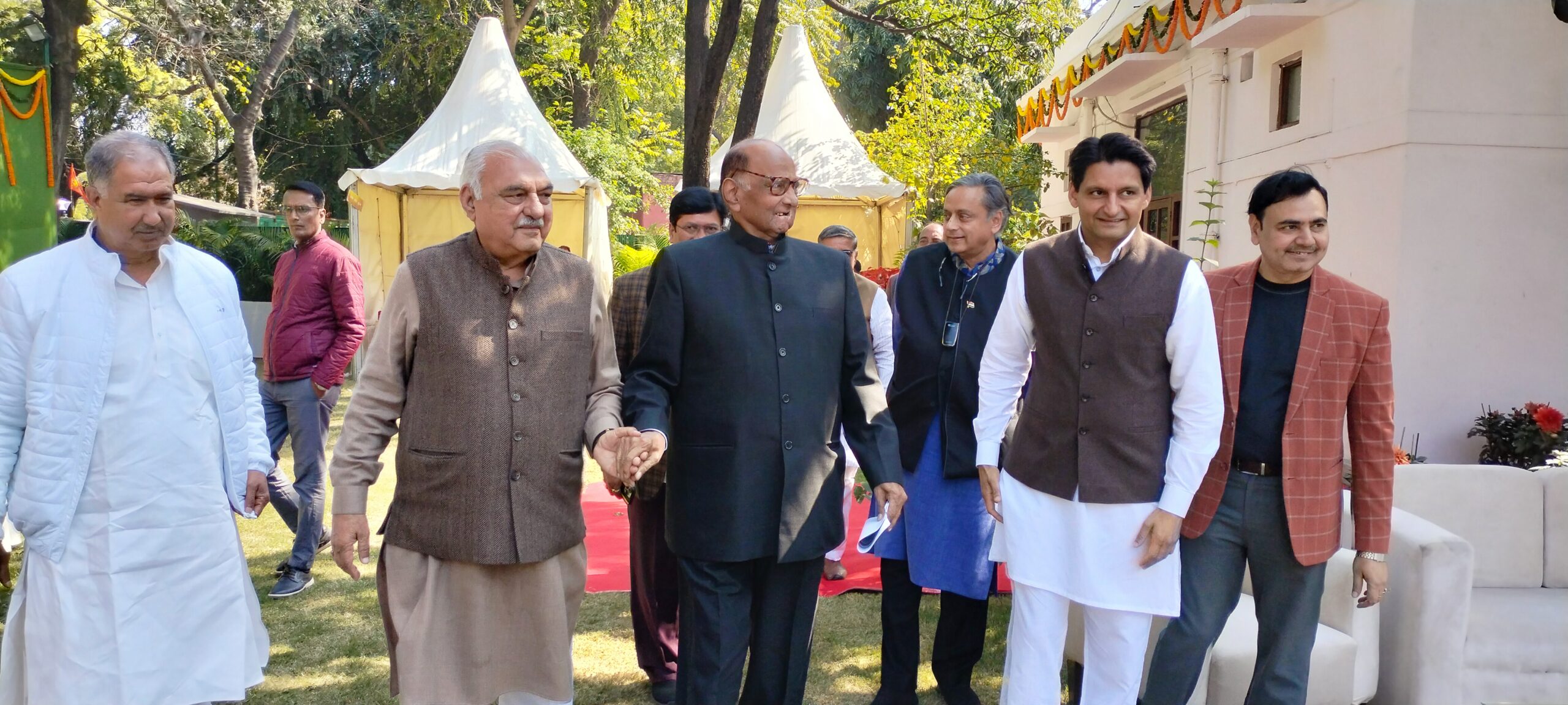 Presence of Hooda's Sakrat Party Congressmen. - MPNAN